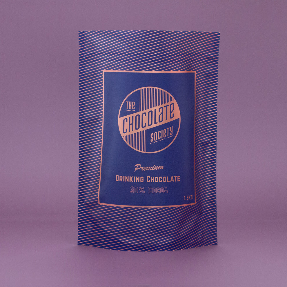 THE CHOCOLATE SOCIETY Premium Drinking Chocolate 30% Cocoa – Paradox ...